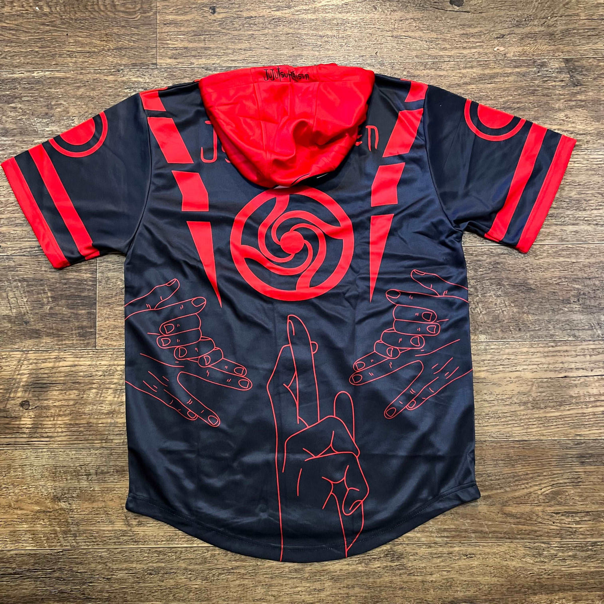 JJK - Hooded Baseball Jersey – Drip Drop Labs